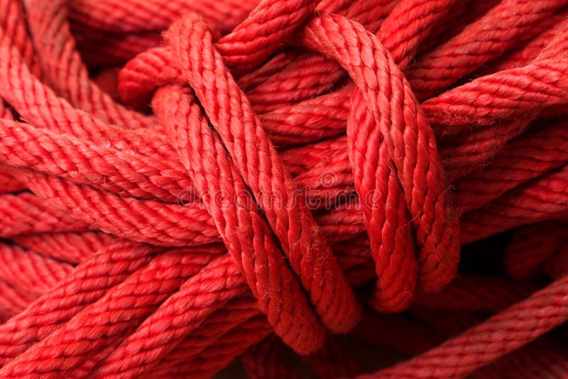 270 Macro Red Nylon Rope Texture Background Stock Photos - Free ...