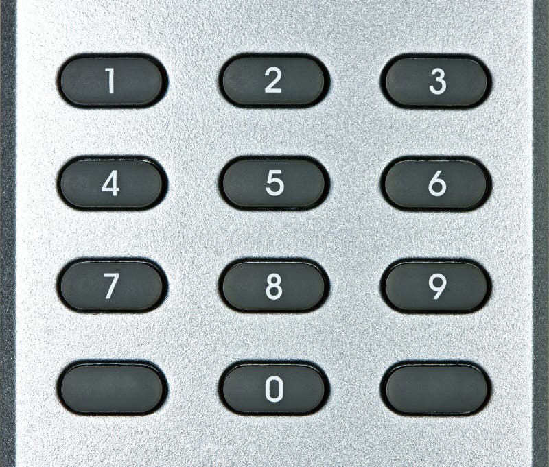 Macro of remote keypad stock photo. Image of macro, detail - 17951530