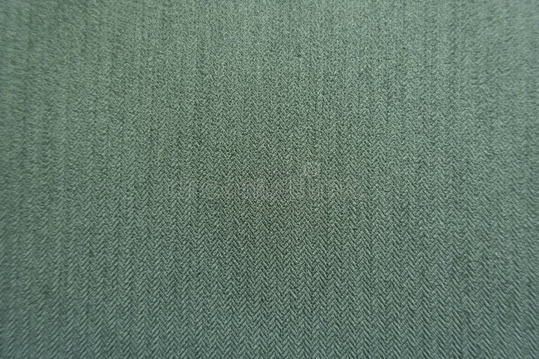 Macro of Reseda Green Fabric with Herringbone Pattern Stock Photo ...