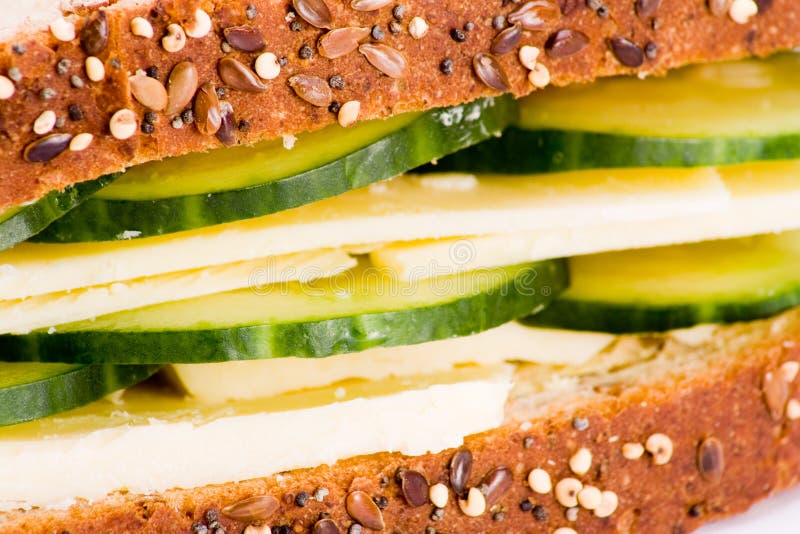 Macro of sandwich stock photo. Image of nutrition, traditional - 8508766