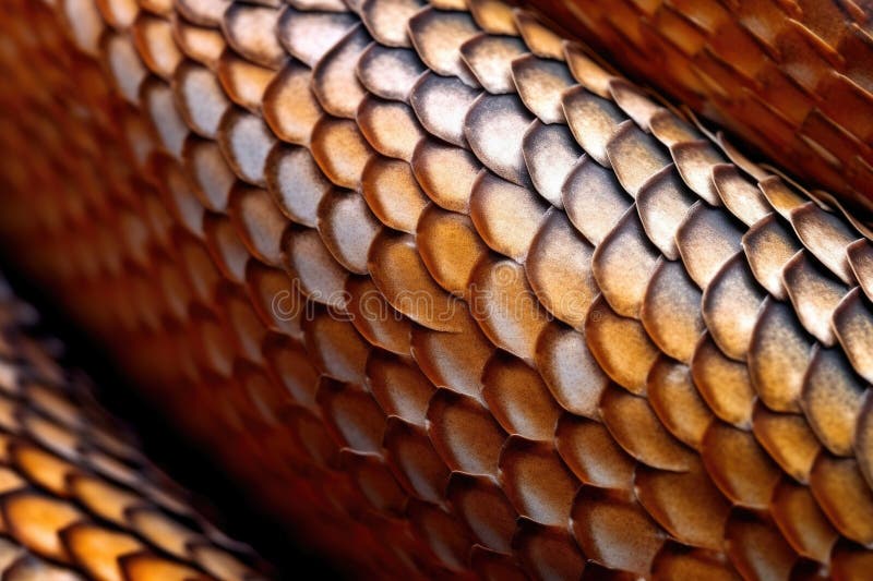 Macro of Shed Snake Skin Patterns and Textures Stock Image - Image of ...