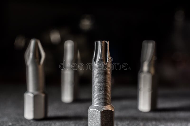 Macro of a Shiny Star Bit stock photo. Image of parallel - 62664572