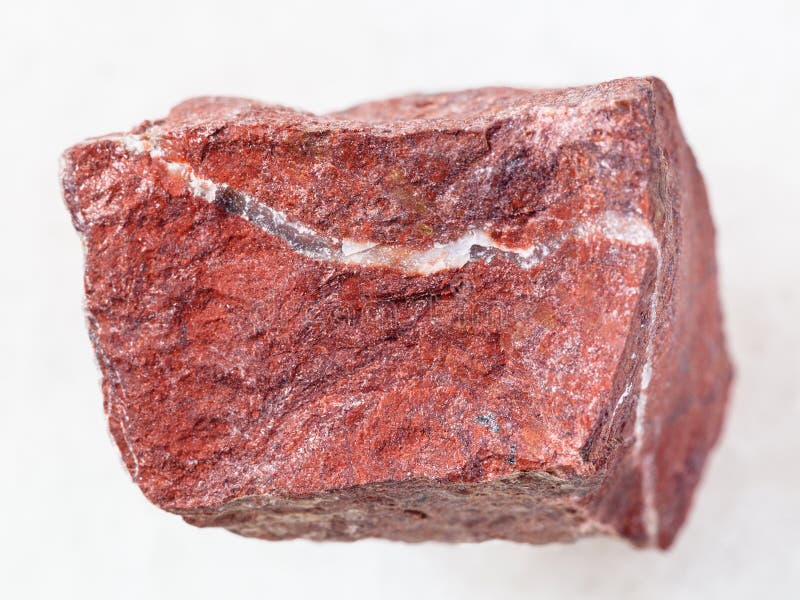 Raw Red Jasper Stone on White Stock Image - Image of gemstone ... Raw Red Jasper Stone on White Stock Image - Image of gemstone ...