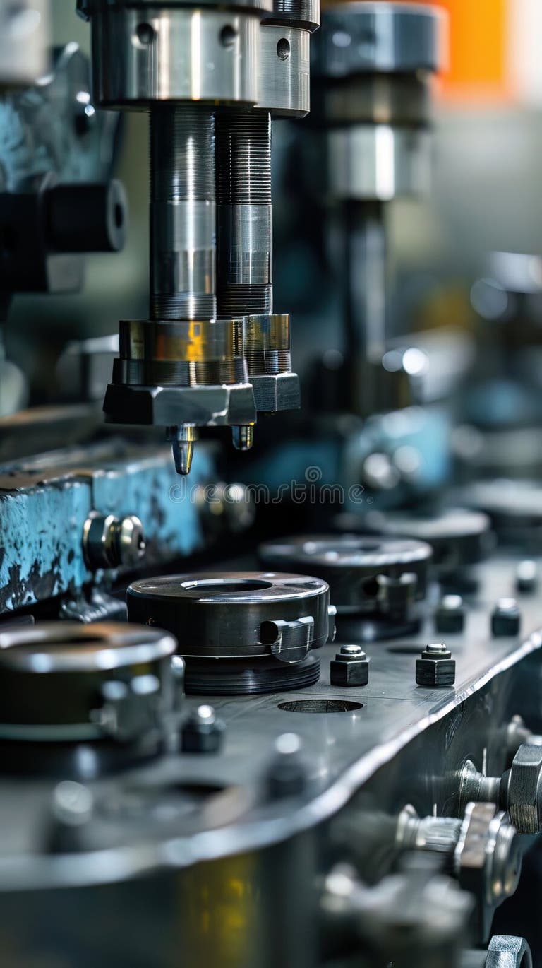 Automatic Stamping Press Stock Illustrations – 46 Automatic Stamping ...