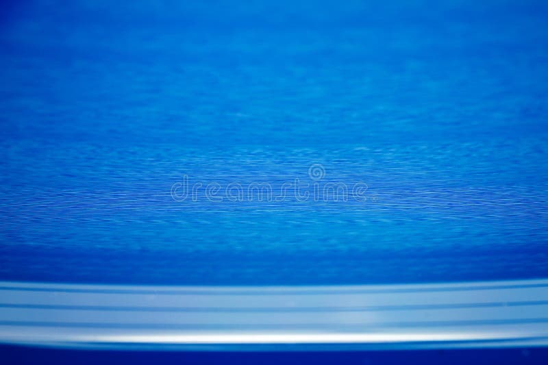 Macro Shot of Blue Color Vinyl Record Stock Image - Image of detail ...