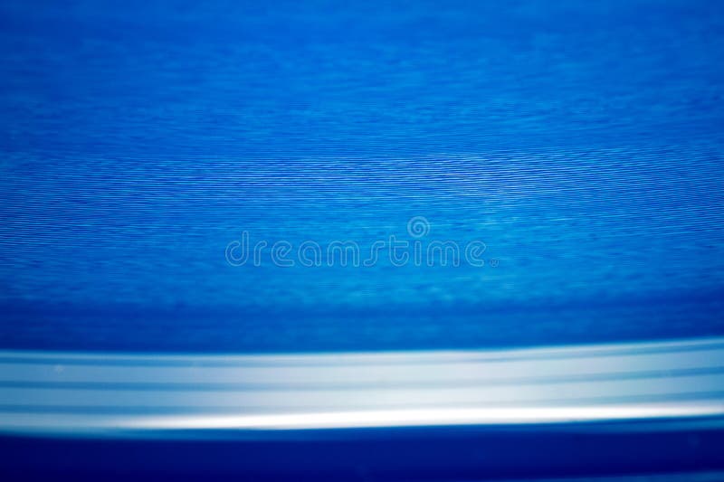 Macro Shot of Blue Color Vinyl Record Stock Photo - Image of record ...