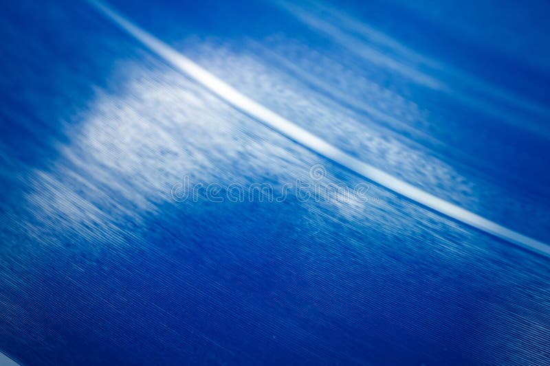 Macro Shot of Blue Color Vinyl Record Stock Photo - Image of macro ...