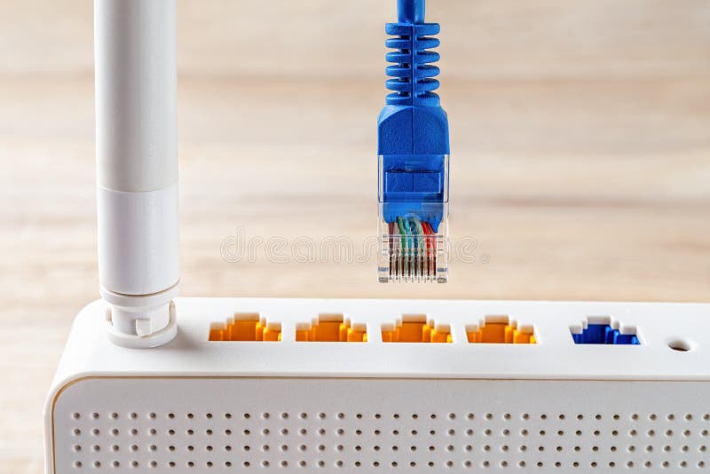 Socket the router stock photo. Image of internet, isdn - 39442928
