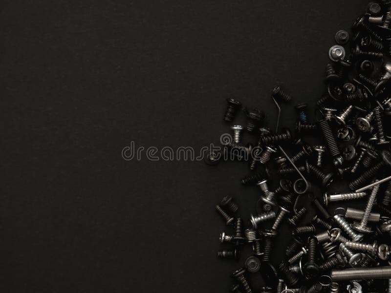 Bolts and Screws Texture Design for Creative Tech Compositions Stock ...