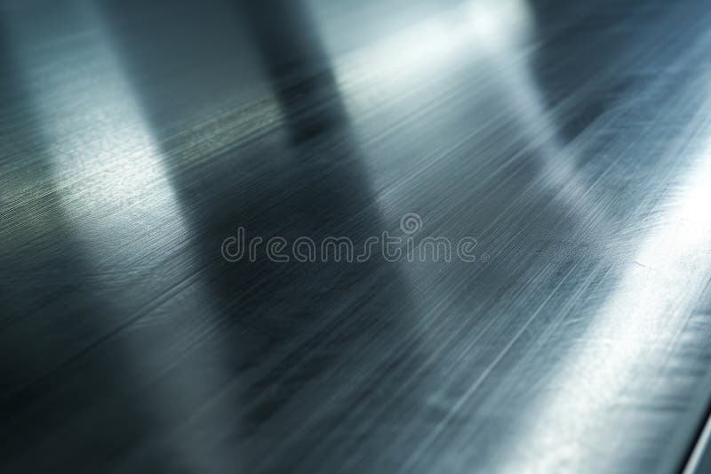 Sleek Reflective Aluminum Panel Stock Illustration - Illustration of ...