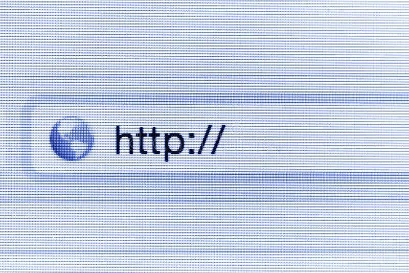 Macro Shot of Computer Screen with Http:// Address Bar and Web Stock ... Macro Shot of Computer Screen with Http:// Address Bar and Web Stock ...