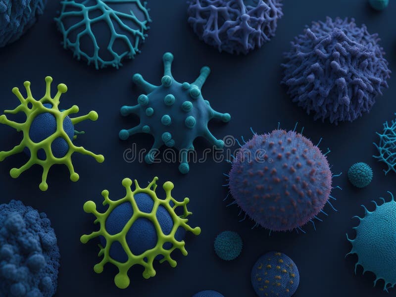 Microbes Ai Stock Illustrations – 782 Microbes Ai Stock Illustrations ...