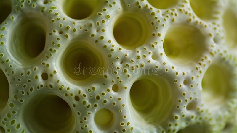 A Macro Shot of the Dimpled Texture of a Bly Gourd Resembling the Surface of a Golf Ball Stock ...