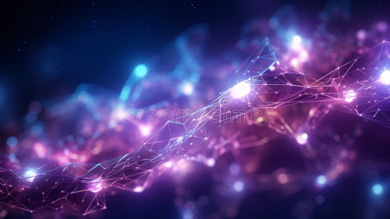 Macro Shot of DNA Molecule. Scientific Image of Cell Structure ...