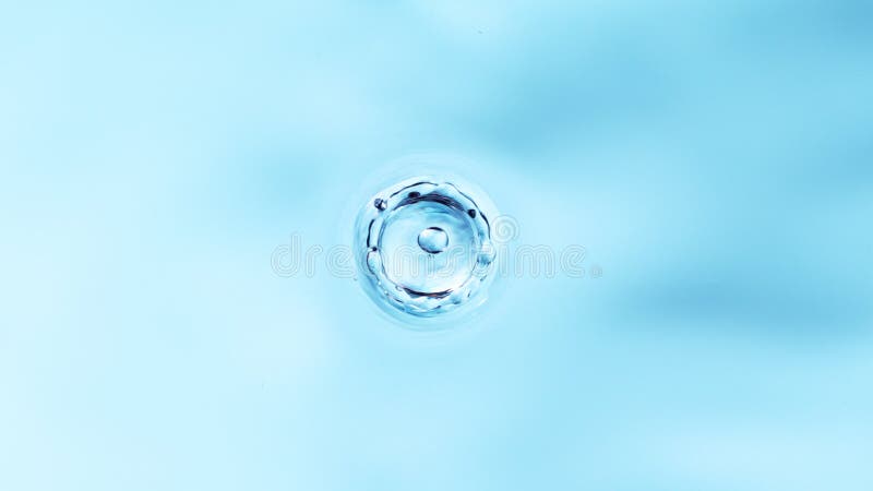 Macro Shot of Dripping Water Drop Stock Image - Image of aqua, impact ...