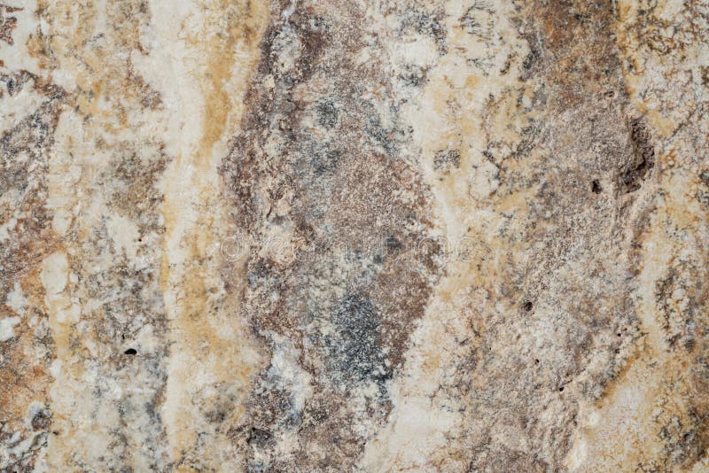 Macro Shot of Granite or Marble Stone Structure with Brown White ...