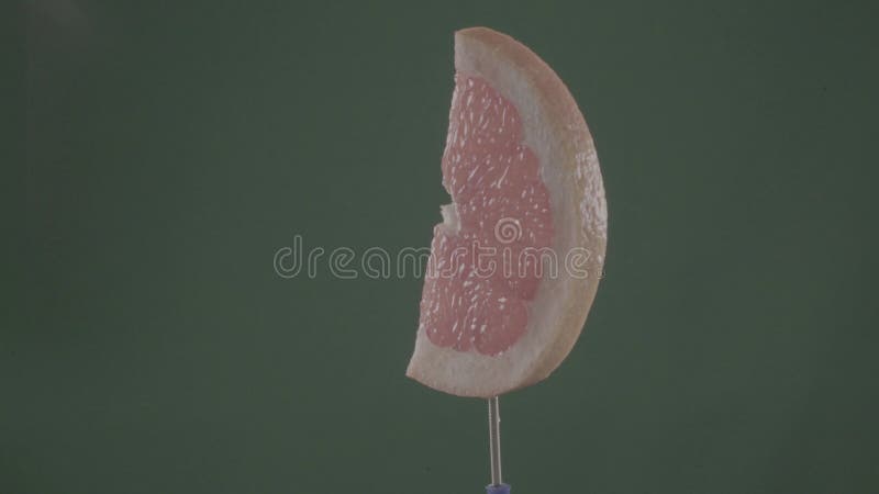 Grapefruit Rotating with Loop on Green Screen for Chroma Key Stock ...