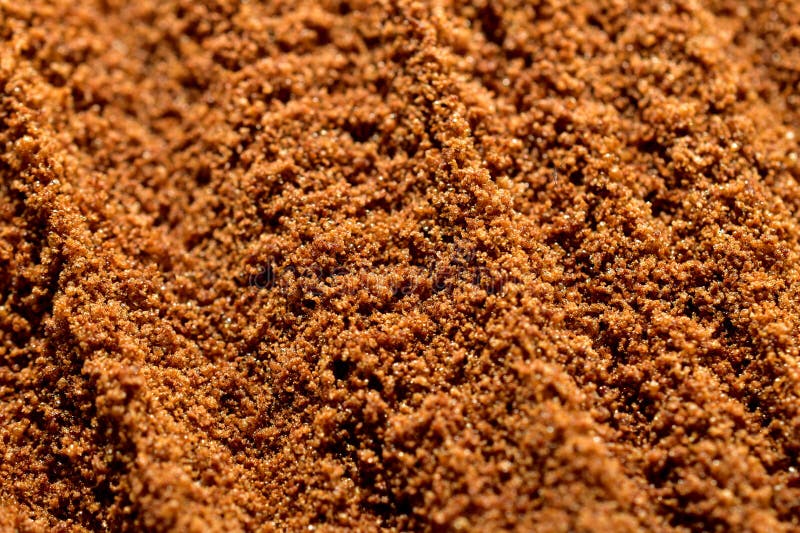 Macro Shot of Ground Chicory. Stock Image - Image of cichorium, coffee ...