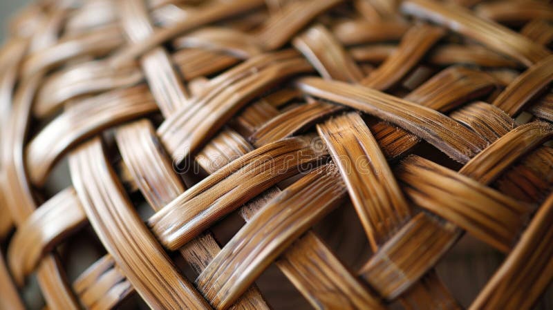Macro Shot of the Intricate Knotting and Weaving Techniques Used To ...