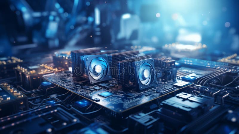 Cryptocurrencies Technology 3d Illustration Stock Photos - Free ...