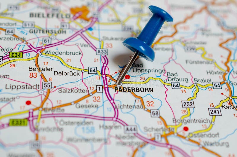 Paderborn Map Stock Photos - Free & Royalty-Free Stock Photos from ...