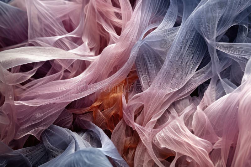 Macro Shot of Paper Fibers Under a Microscope Stock Photo - Image of ...