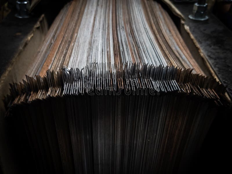 Macro Shot of 3-phase Transformer Core Lamination Pattern Stock Photo ...