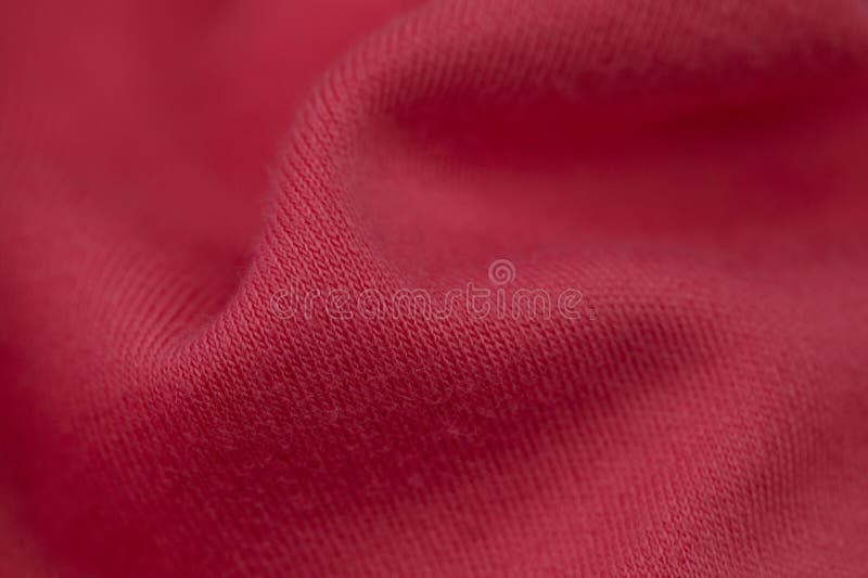 Macro Shot of a Red Textile Blanket, Featuring a Detailed Pattern and ...