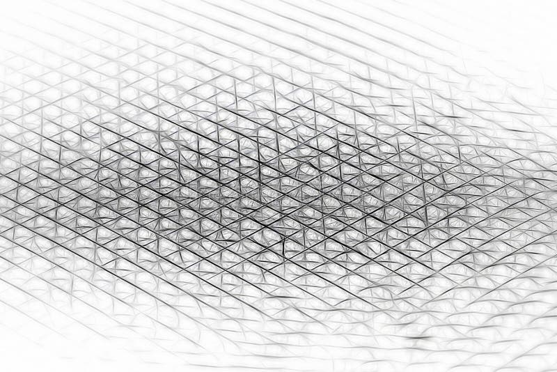 Macro Shot of a Vertical White Grey Lattice Structure Stock Photo ...