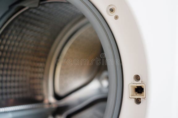 Macro Shot of the Washing Machine Stock Photo - Image of house, cleaner ...