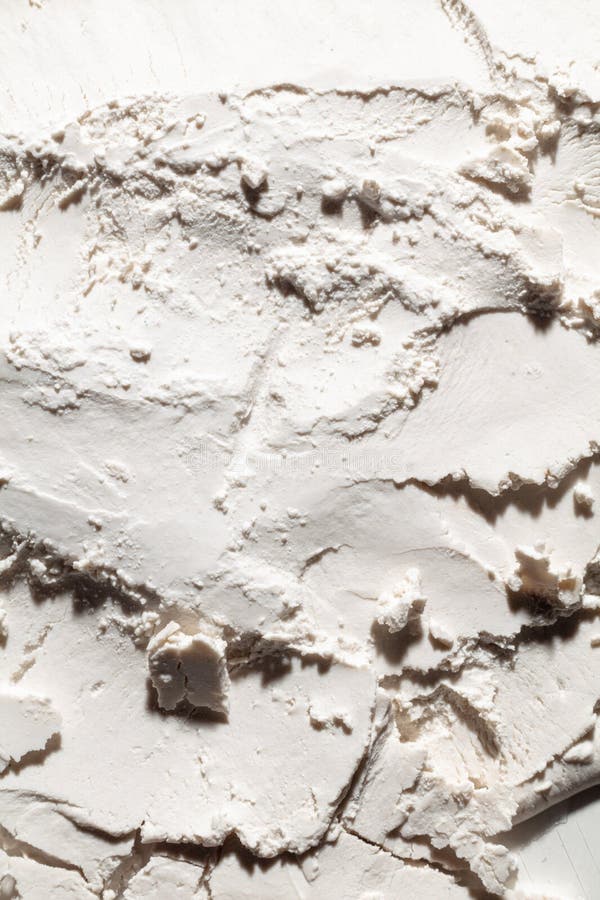 Macro Shot of a White Powdery Texture Displaying Fine Grains and Rough ...