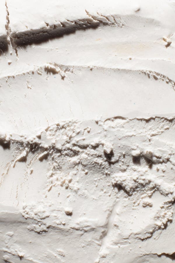 Macro Shot of a White Powdery Texture Displaying Fine Grains and Rough ...