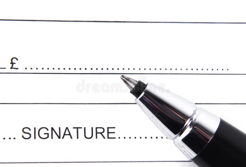 Macro signature form stock image. Image of approve, decision - 34759227