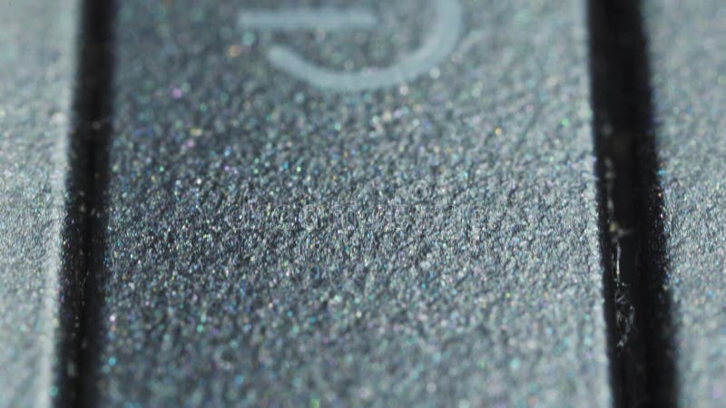 Macro Slide Shot, Black Laptop Keyboard Buttons Stock Footage - Video ...