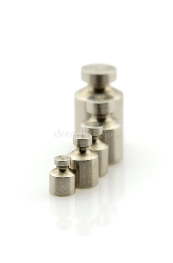 Macro Of Small Balance Weights Picture. Image: 5018215