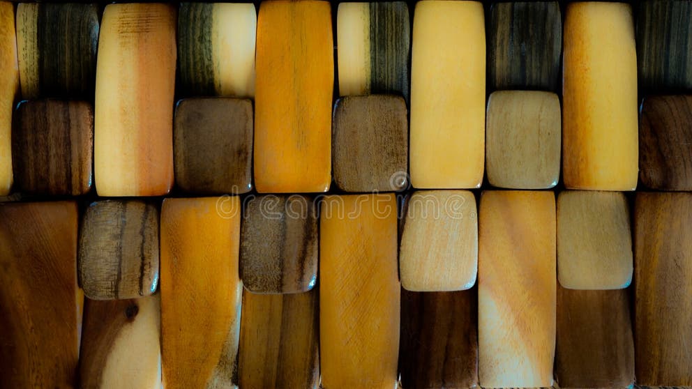 Macro Smooth Mosaic Wood Tile Background Smooth Texture Background ...