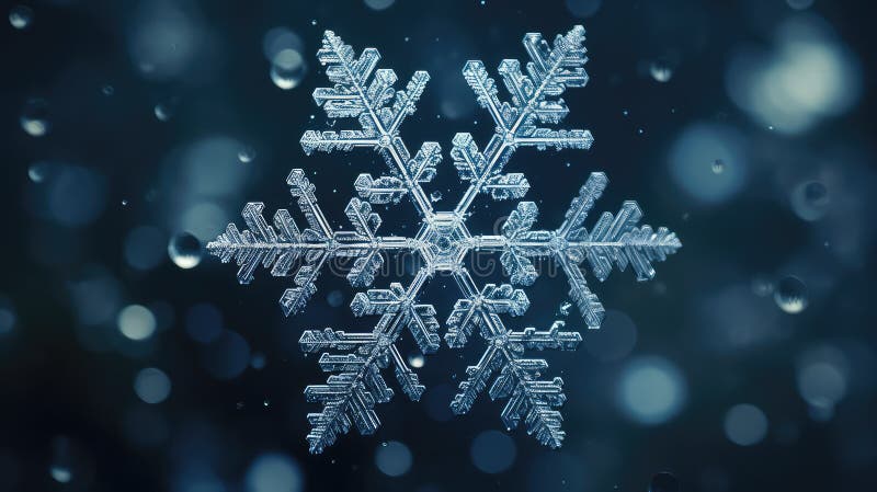 Macro snowflake texture stock illustration. Illustration of winter ...