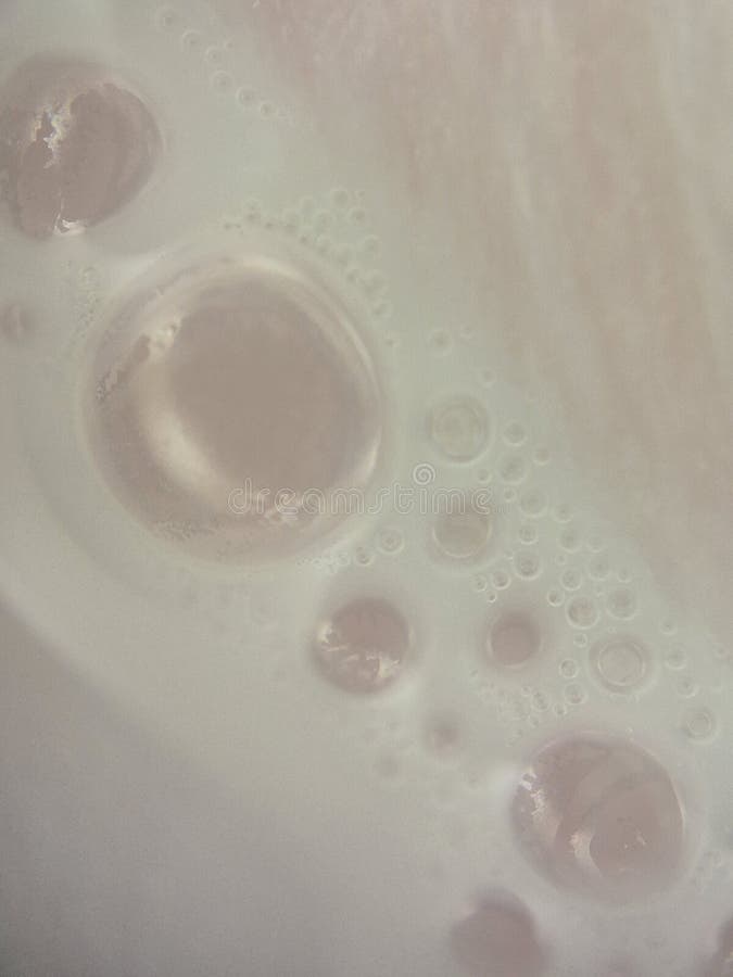 Macro of Soap Bubbles Under a Microscope Stock Photo - Image of lovers ...