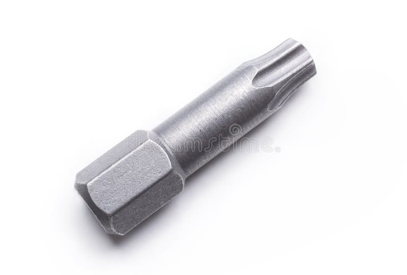 Macro of a Star Bit Isolated on White Background Stock Photo - Image of ...