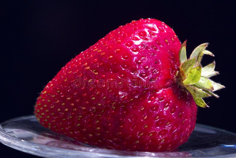 Macro of Strawberry stock image. Image of seeds, macro - 32774819