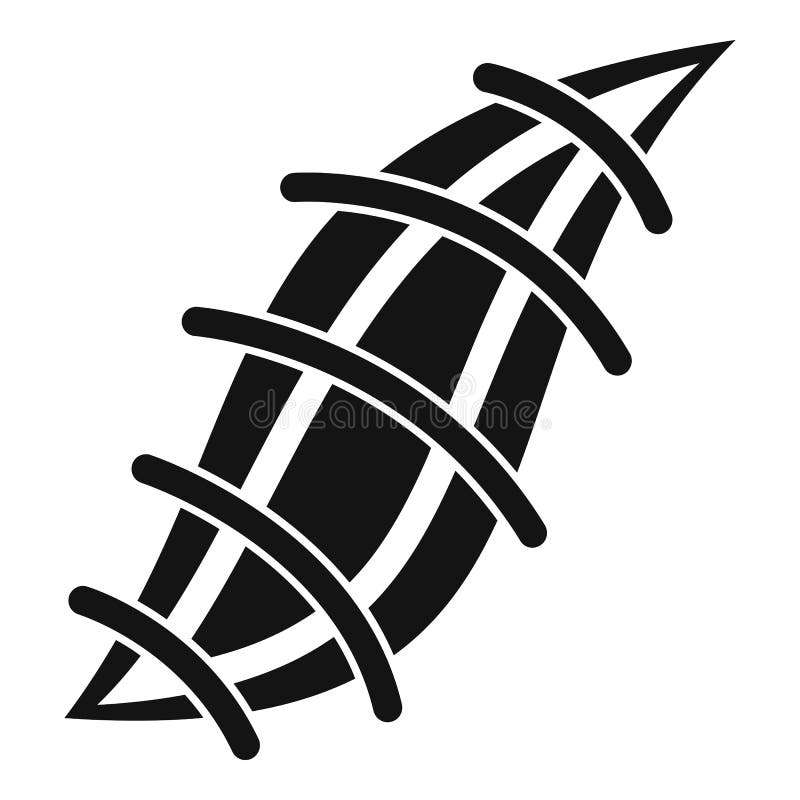Macro Suture Icon, Simple Style Stock Vector - Illustration of icon ...