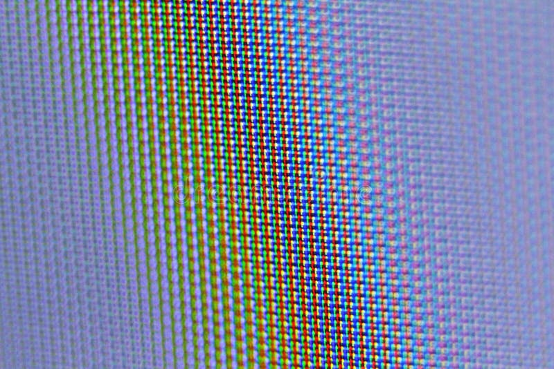 Macro Television Screen Texture Stock Photo - Image of white, green ...
