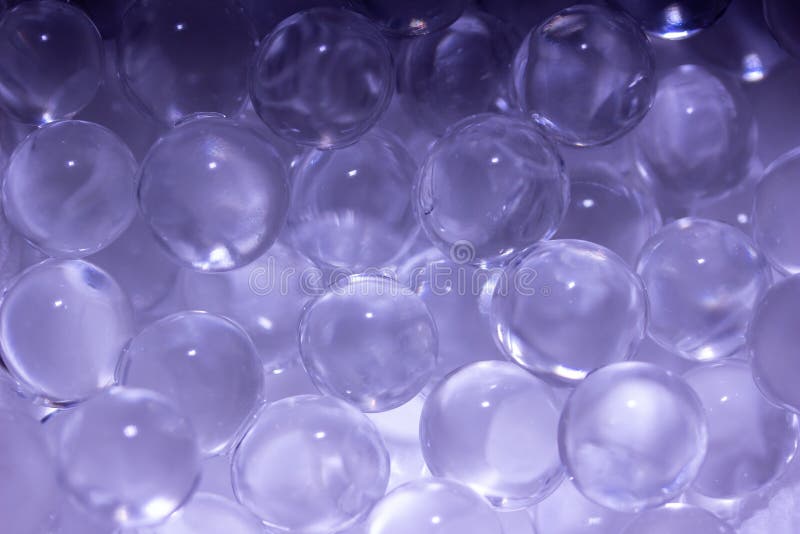 Macro Texture Background of Super Absorbent Polymer Water Gel Beads ...