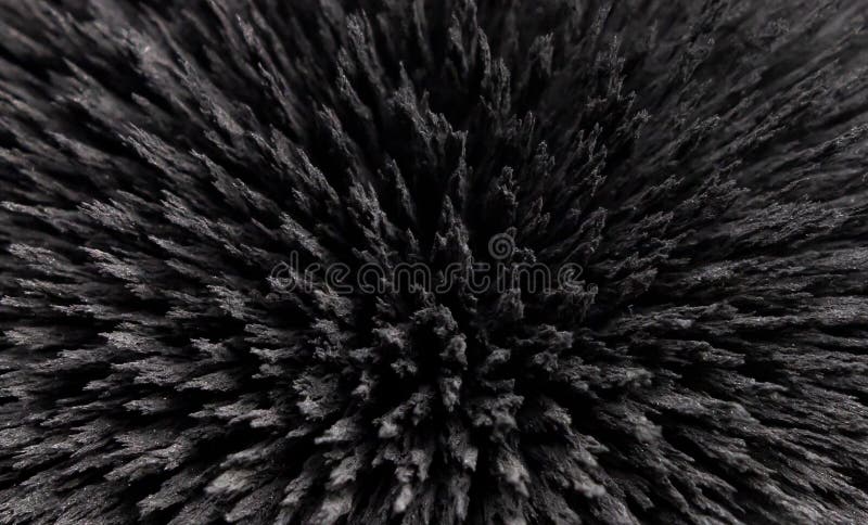 Macro Texture of the Black Iron Dust Stock Image - Image of purity ...