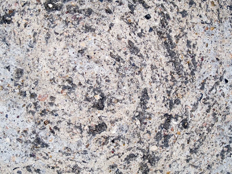 Macro Texture - Concrete - Discolored Pavement Stock Image - Image of ...