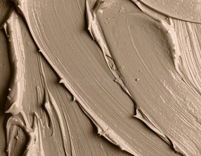 Macro Texture of Crystallized Foundation Captured Still Life ...