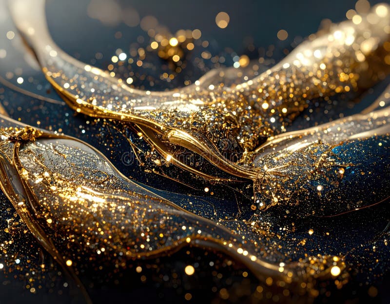 Macro Texture of Glitter Slime Dried Still Life Composition Stock ...