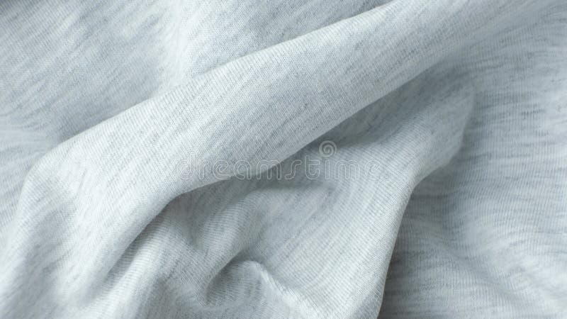 Macro Texture Gray Cotton Fabric Top View. Stock Video - Video of ...