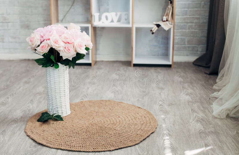 Handmade Weaving of Jute Thread Stock Photo - Image of accessory ...