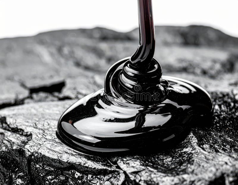 Macro Texture of Molten Wax Dripping Still Life Composition Stock ...